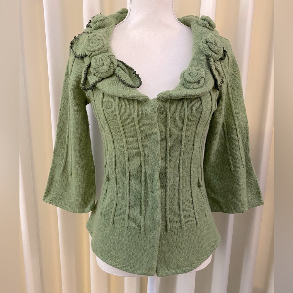 Anthro Charlie & Robin Cardigan - Gem